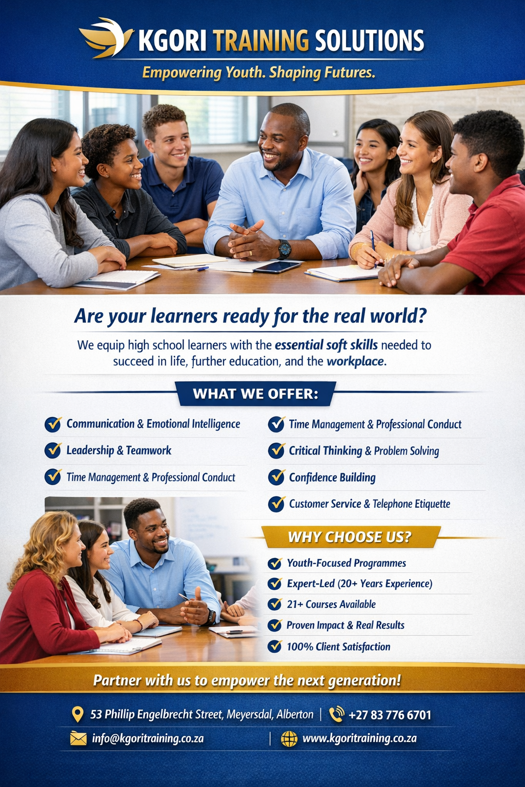 Kgori Training Solutions – Empowering Youth, Shaping Futures ...